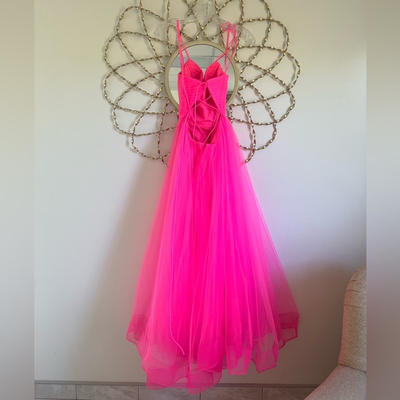 Promgirl Dresses Promgirl Hot Pink Ball Gown Prom Dress Poshmark